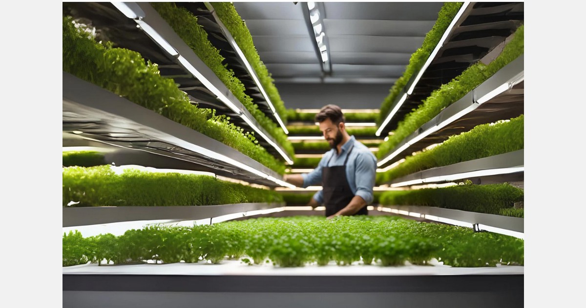 Microgreens farming with minimal environmental impact