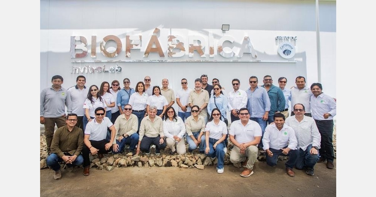 Peru: Camposol inaugurates high-tech blueberry biofactory
