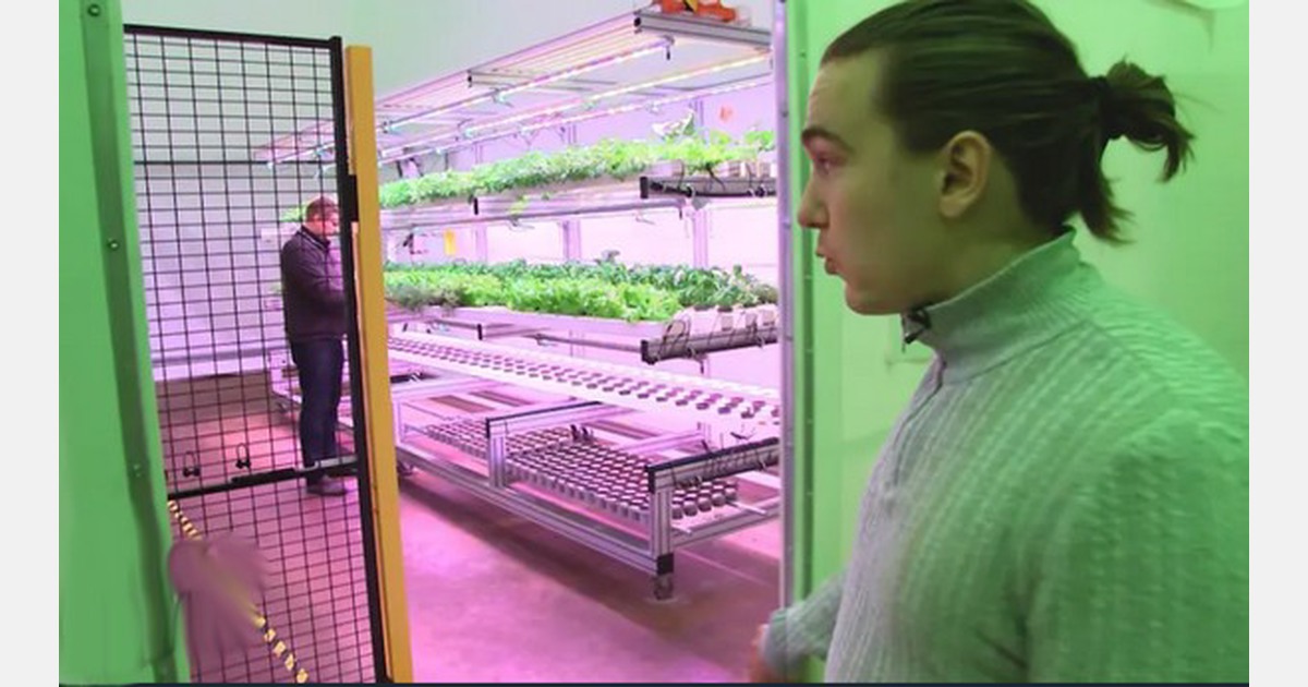 Finland: Vertical farming at Pirkkala airport
