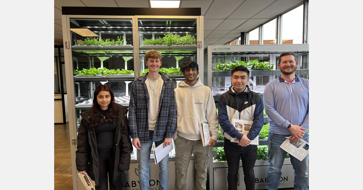 Babylon Micro-Farms hosts the VCU Bio-Medical Engineering School