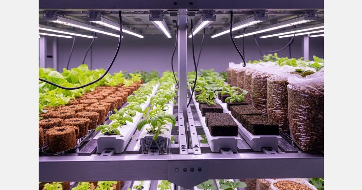 A ground level look at the best substrates for vertical farming