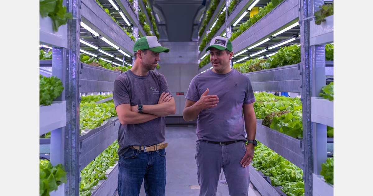"If you pair vertical farming with low-cost renewables, the model is ...